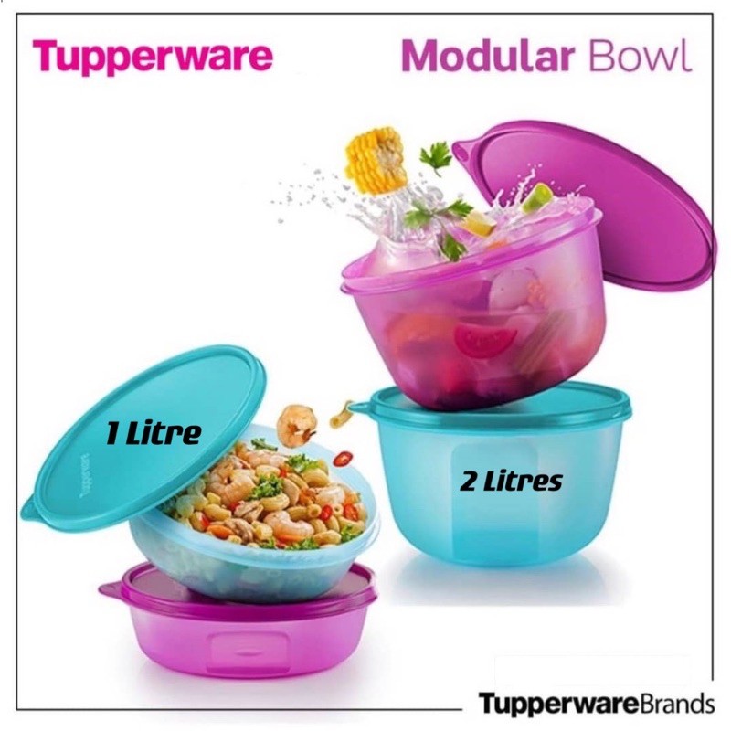 Tupperware Modular Bowl (1pc) | Shopee Malaysia