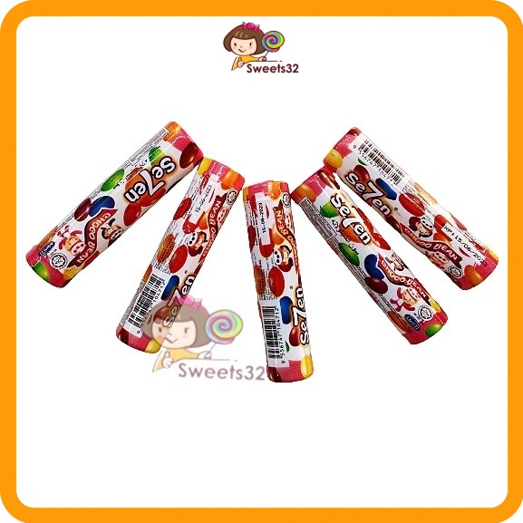 (5pcs) Se7en Choco Beans Candy 彩色巧克力糖 Gula-gula Bersalut Choco | Shopee ...