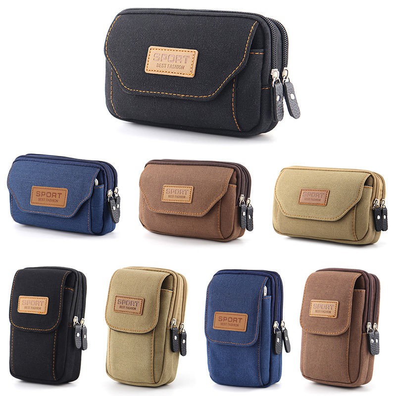 Men's construction site work work waist bag mobile phone case belt wear ...