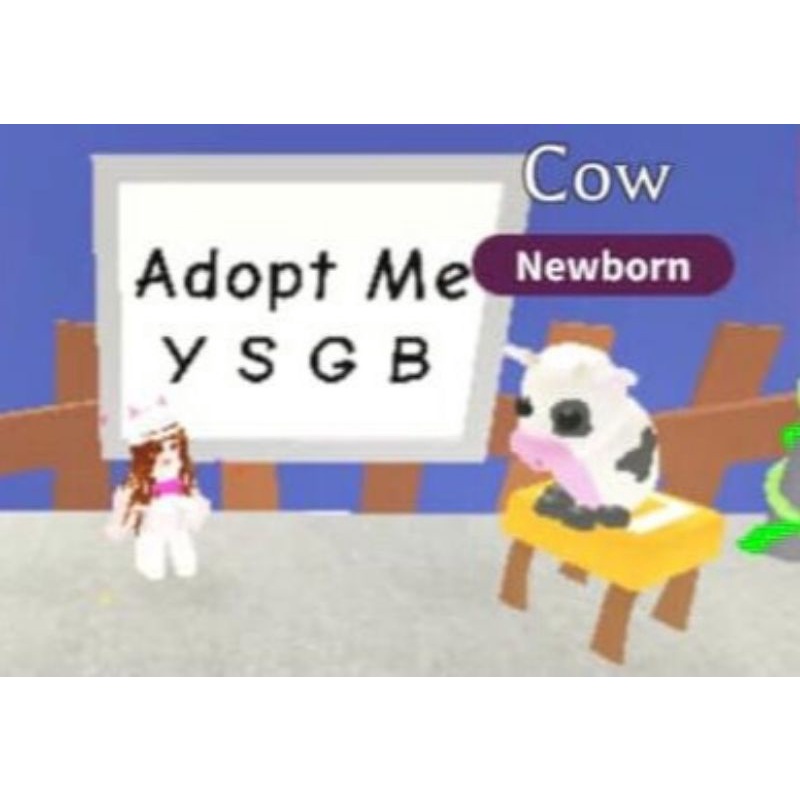 COW Pet Adopt Me Roblox (FR/ NFR) | Shopee Malaysia