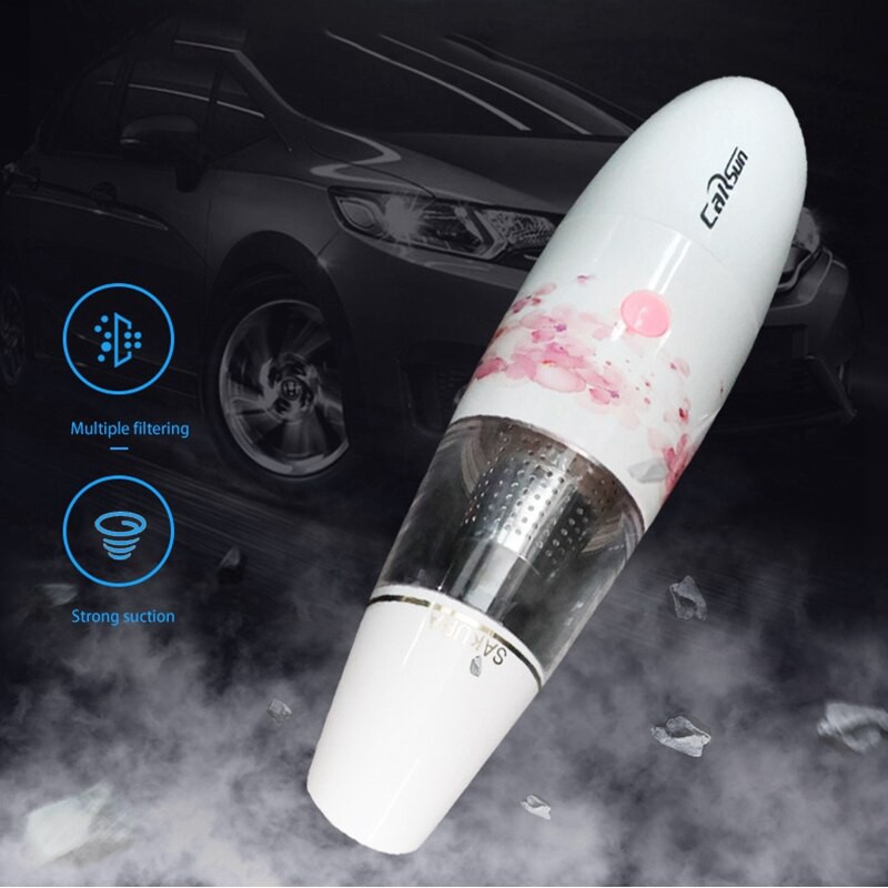 Carsun Car Vacuum Cleaner C1653-1,4000PA Strong Suction Wet/Dry ...