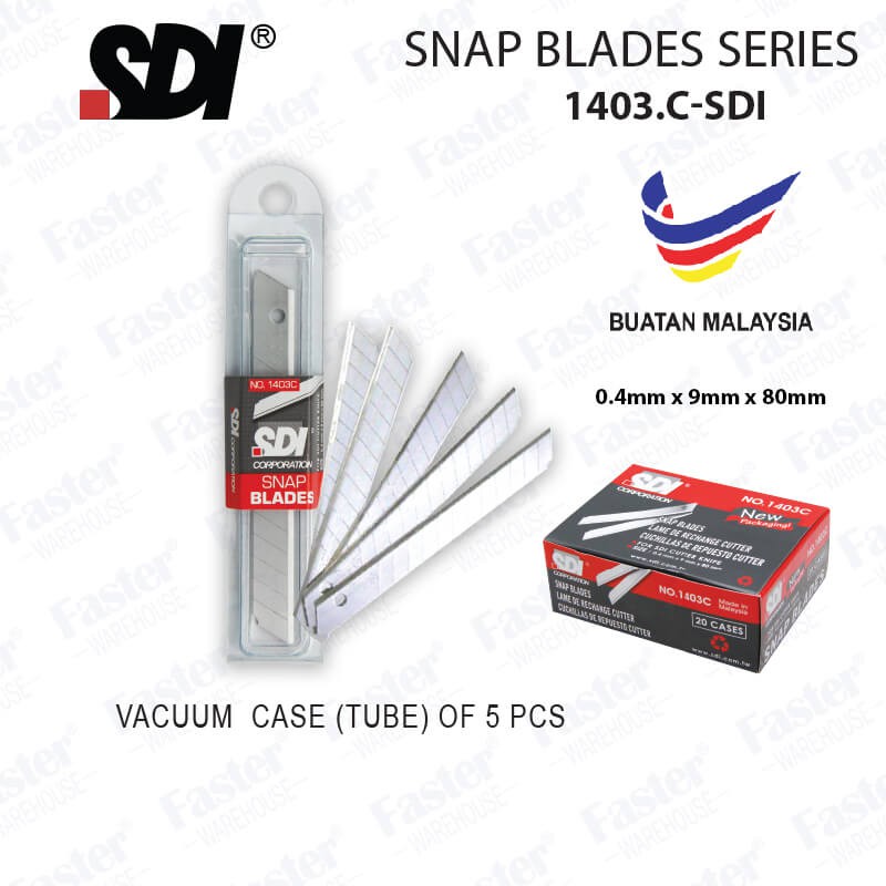 SDI Cutter Blade Refill (1403C/1404C) | Shopee Malaysia
