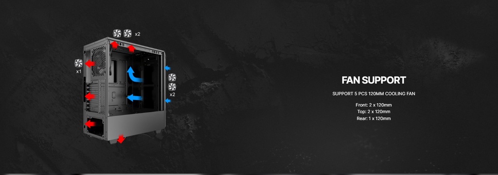 Invasion XENON-900 (ATX Gaming Case) | Shopee Malaysia