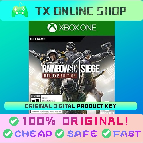Tom Clancy's Rainbow Six Siege [Xbox One/Xbox Series X/S Original Game ...