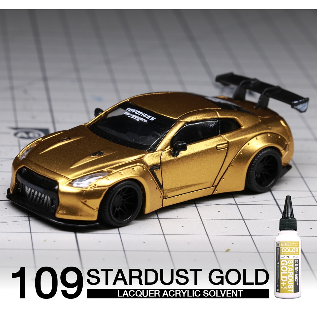 [RADITZ STUDIO] STARDUST & METALLIC SERIES Pre-Thinned Paint For Gundam ...