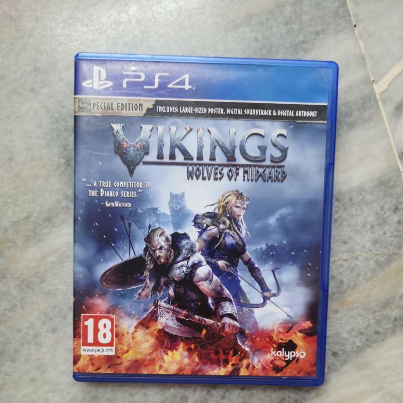 used ps4 vikings wolves of mixard | Shopee Malaysia