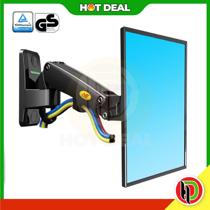 North Bayou NB F120 Monitor Wall Mount - 17" to 27" TV Bracket TV Wall ...