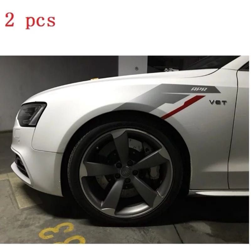 2 pcs Car fender sticker decals accessories mg3,myvi,axia,saga,bezza ...