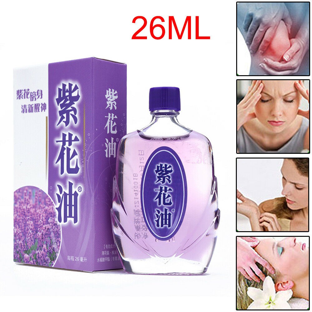 Hong Kong Zihua Purple Flower Medicated Oil 26ml | Shopee Malaysia