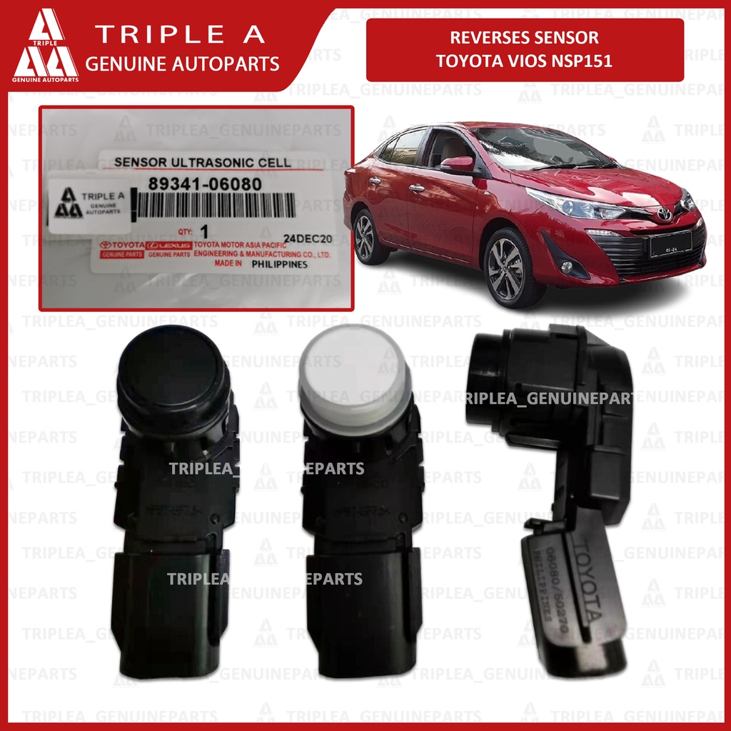NEW🔥 Reverse Sensor Toyota Vios 2019 NSP151 89341-06080 Rear Bumper ...
