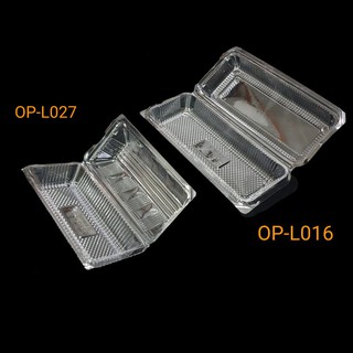 (50pcs±) GO-153 OPS Bakery Disposable Plastic Food Container Butter Cake Pastry Nyonya Kuih Hot ...