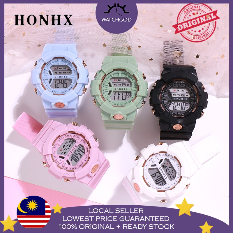 [🔥WATCHGOD PROMO🔥] HONHX BABY AOSUN Display Multi-function Digital Men Ladies Women Watch Jam ...