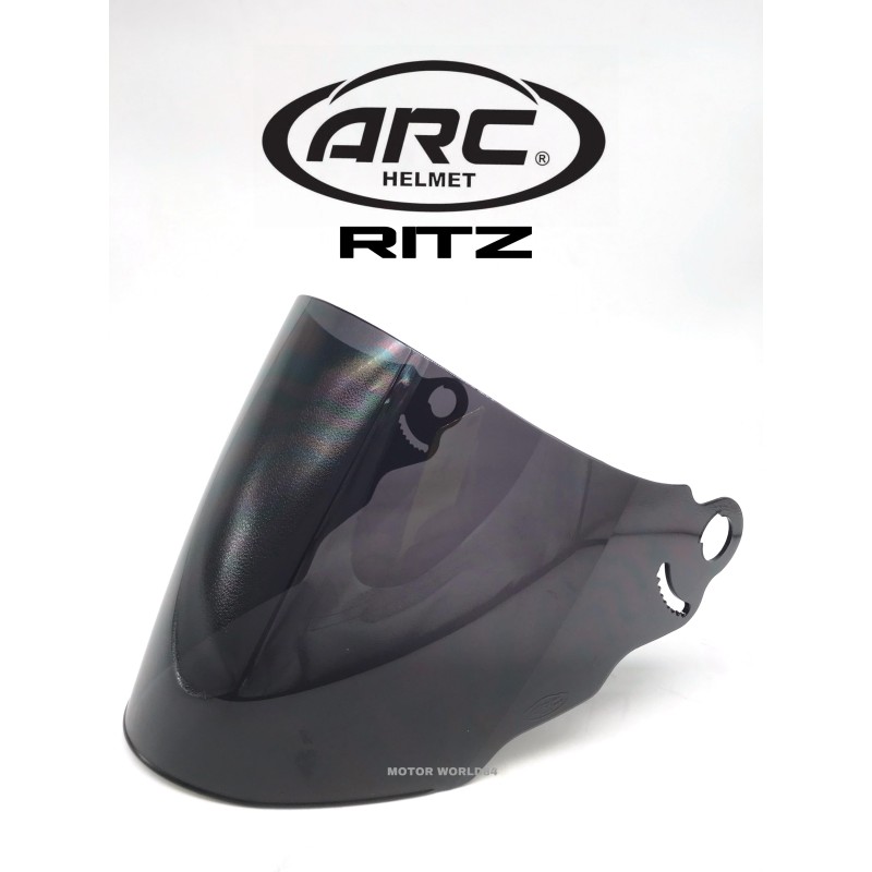 VISOR ARC RITZ {SMOKE} ORIGINAL FOR RITZ HELMET | Shopee Malaysia