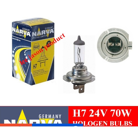 ORIGINAL NARVA BULBS 24V H7 24V 70W ( 48728,41728 ) | Shopee Malaysia