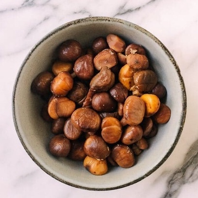 Nuts Dried Chestnut Italy 意大利风律 干栗子 端午节粽子 Rice Dumpling Salted Egg Yolk ...