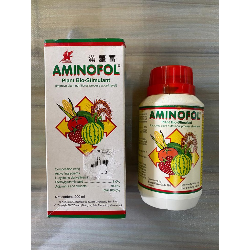 Aminofol Plant Bio-Stimulant Perangsang Tanaman 200 ML | Shopee Malaysia