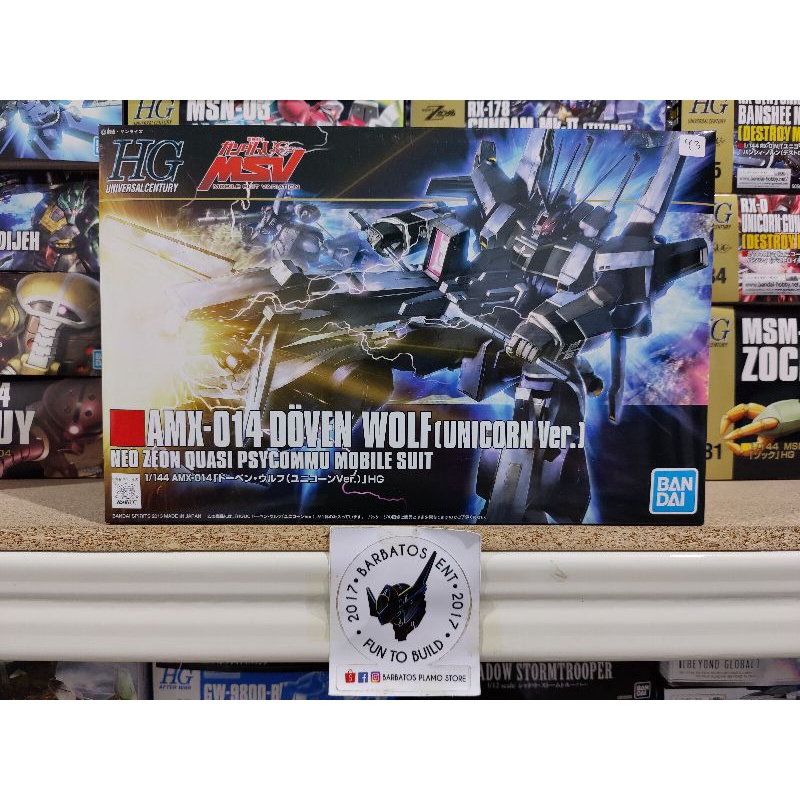 BANDAI [READY STOCK] HG AMX-014 DOVEN WOLF [UNICORN VER.] | Shopee Malaysia