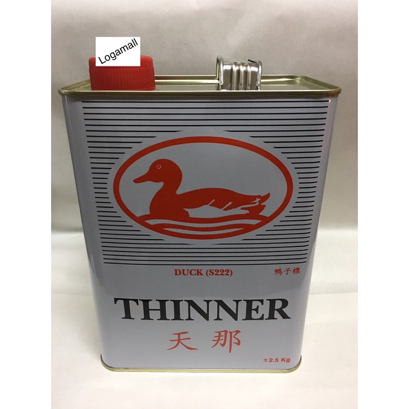 DUCK S222 Thinner 2.5kg | Shopee Malaysia
