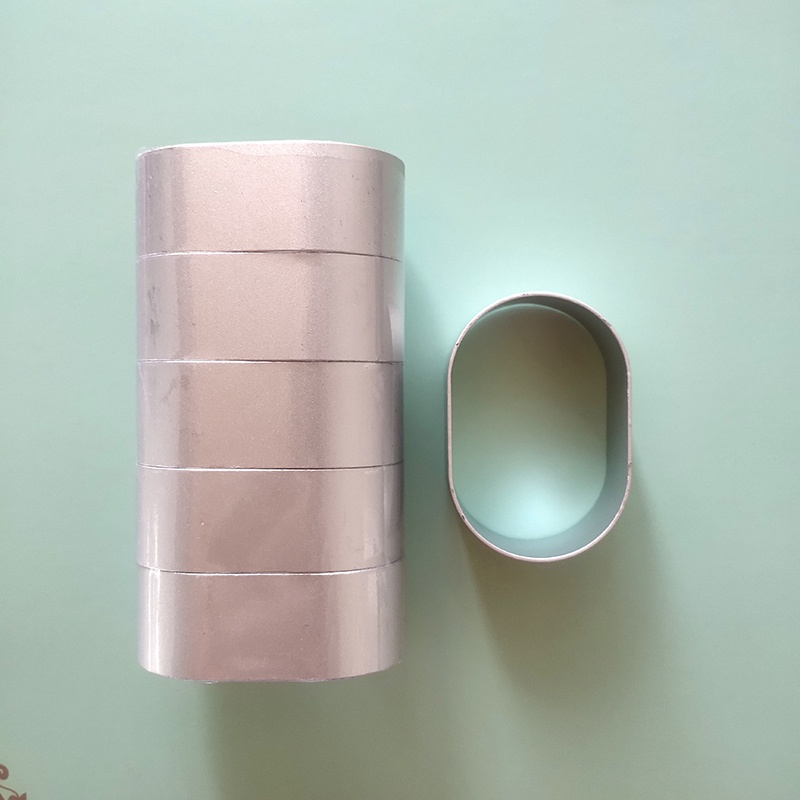 10pcs Aluminum Semi-cooked Cheese Mold Pastry Oval Cup Cake Paper ...