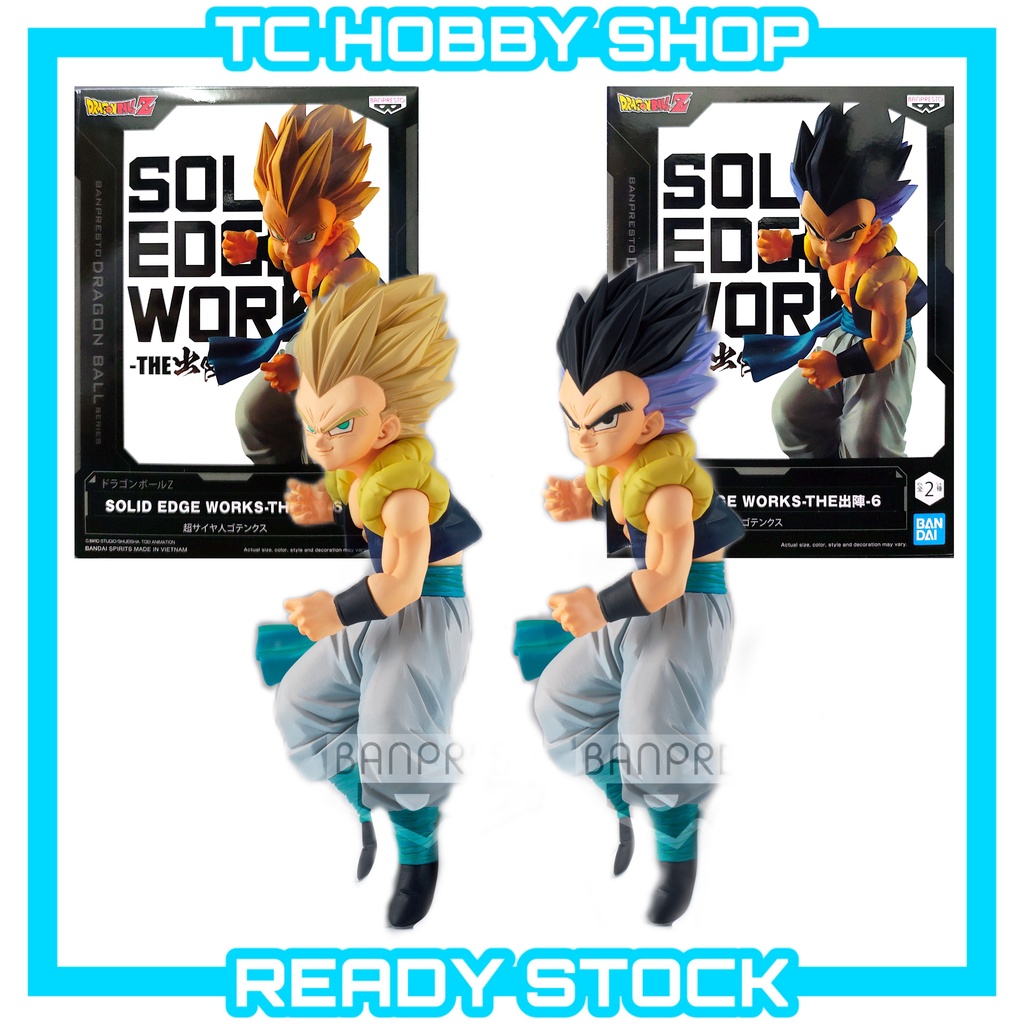 Ready Stock Bandai Banpresto Gotenks Dragon Ball Z Solid Edge Works