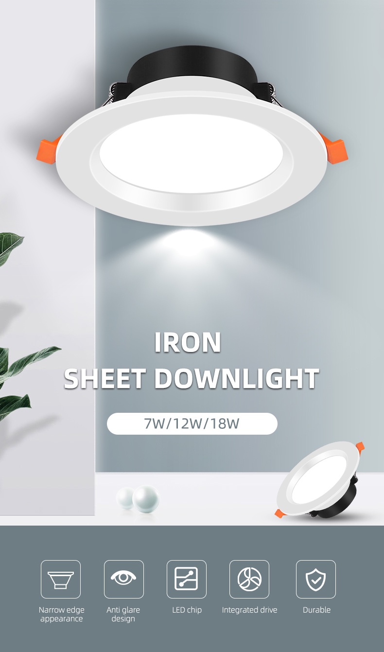 Lampu Downlight Led Ceiling Down Light 3.5-6inch Lampu Downlights ...