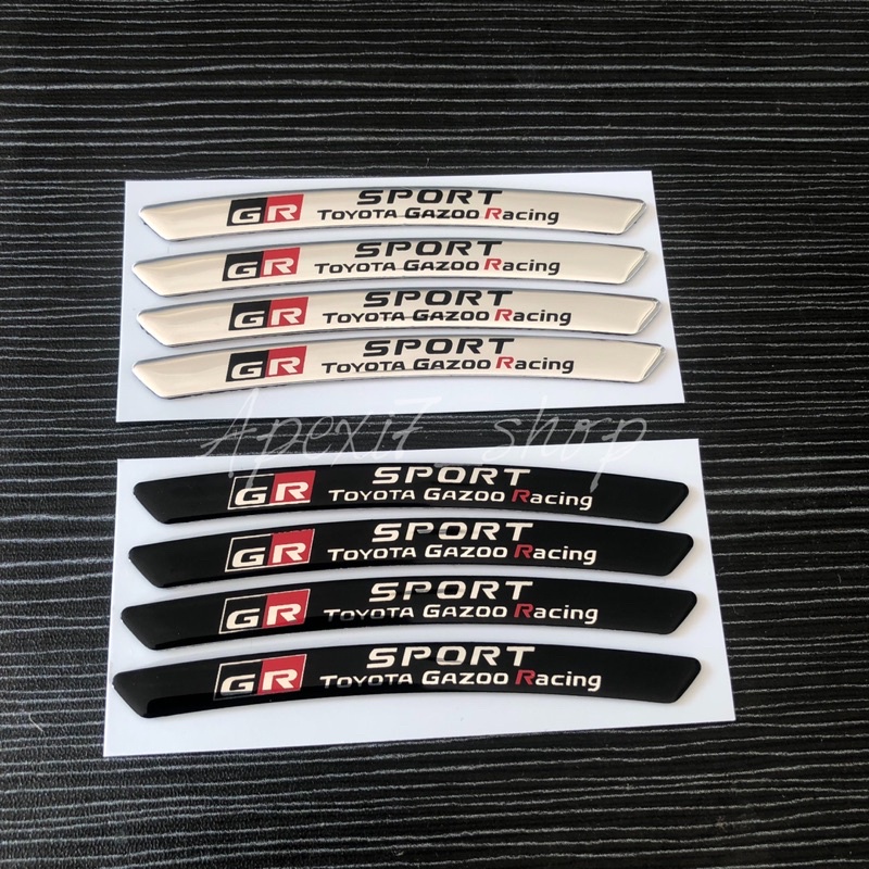 𝗚𝗥 𝗚𝗮𝘇𝗼𝗼 𝗥𝗮𝗰𝗶𝗻𝗴 𝗪𝗵𝗲𝗲𝗹 𝗠𝗲𝘁𝗮𝗹 𝗦𝘁𝗶𝗰𝗸𝗲𝗿 | Shopee Malaysia