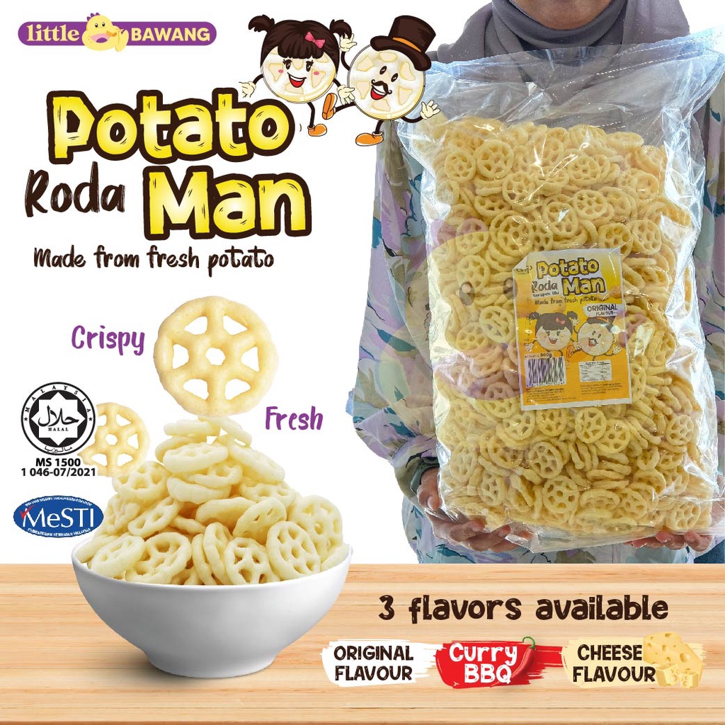 Potato Snack Keropok Kentang Roda Potato Wheel Potato Roda Man Made ...