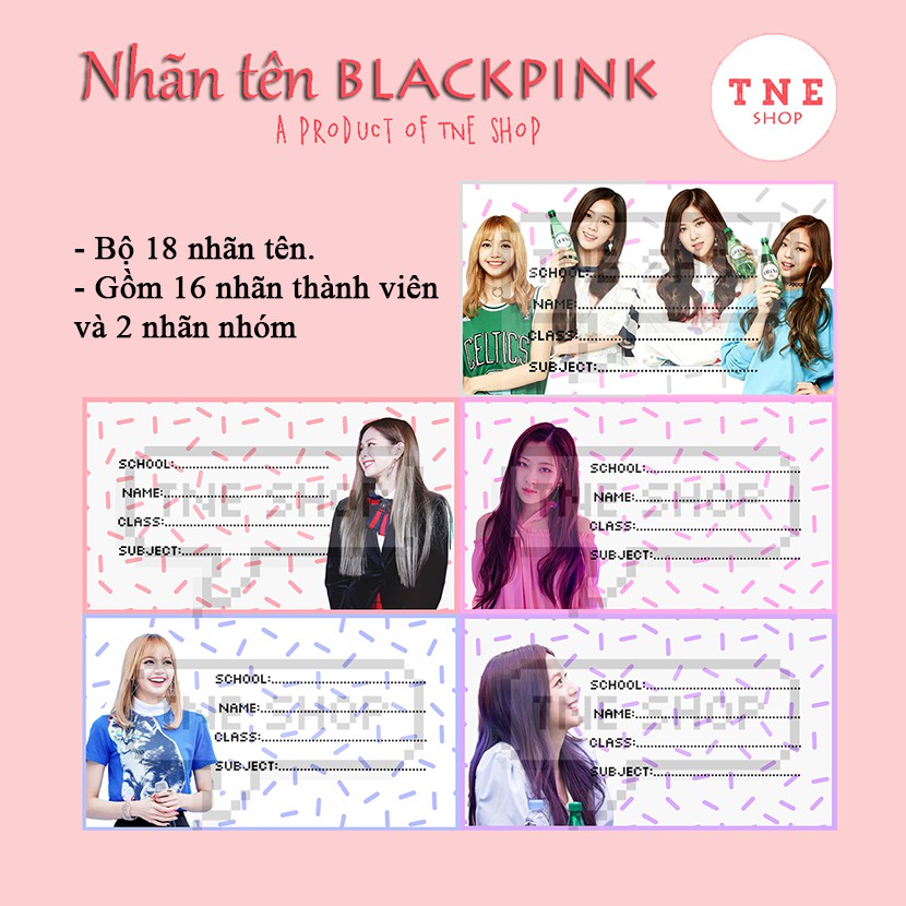 Blackpink name label | Shopee Malaysia