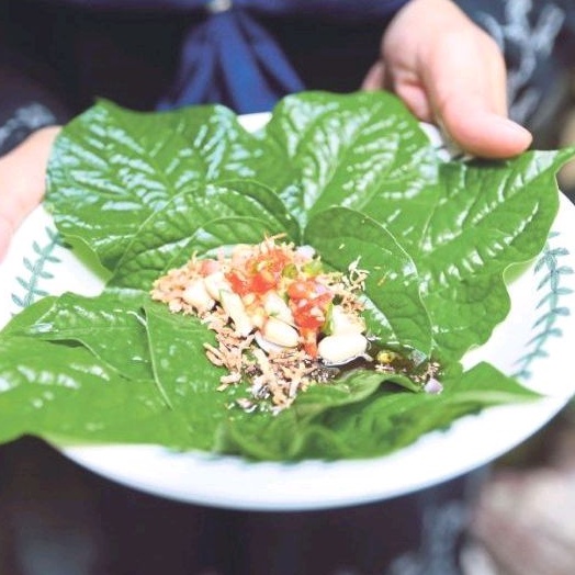 daun kaduk, 50gram 40-50 helai, pucuk daun kaduk, daun kadok miang kham ...