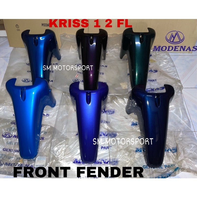 KRISS 1 2 FL＝100 FRONT FENDER MAGAT DEPAN MODENAS 100% ORIGINAL ...