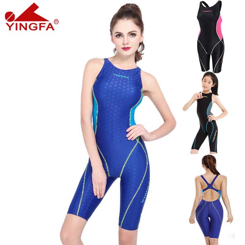 Yingfa 953 Professional Competition Swimsuit Women Girls One Piece ...