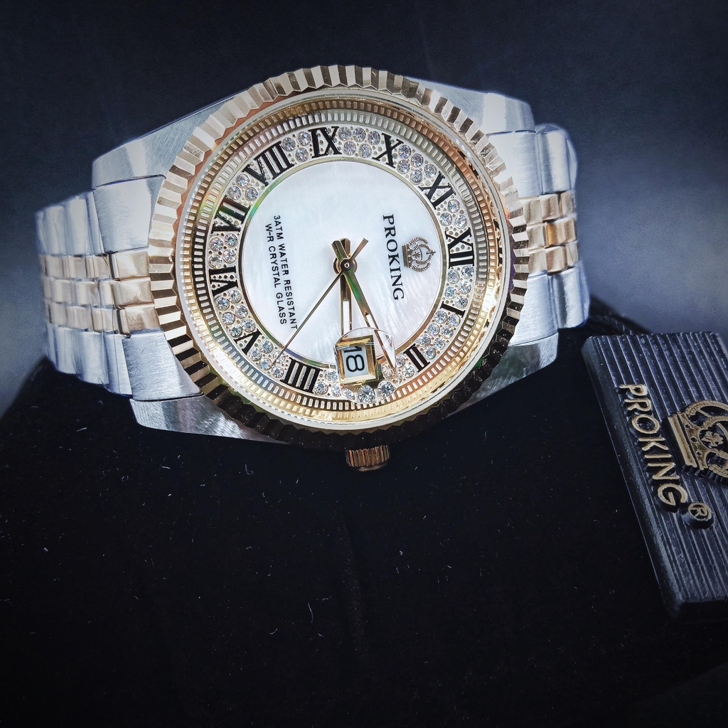 Proking Stainless Steel Analog Men's Watch | Shopee Malaysia