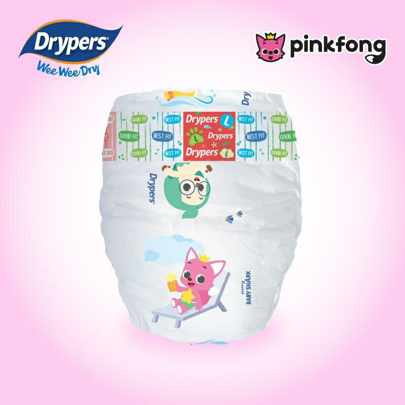 Drypers Wee Wee Dry L44s Pinkfong Limited Edition | Shopee Malaysia