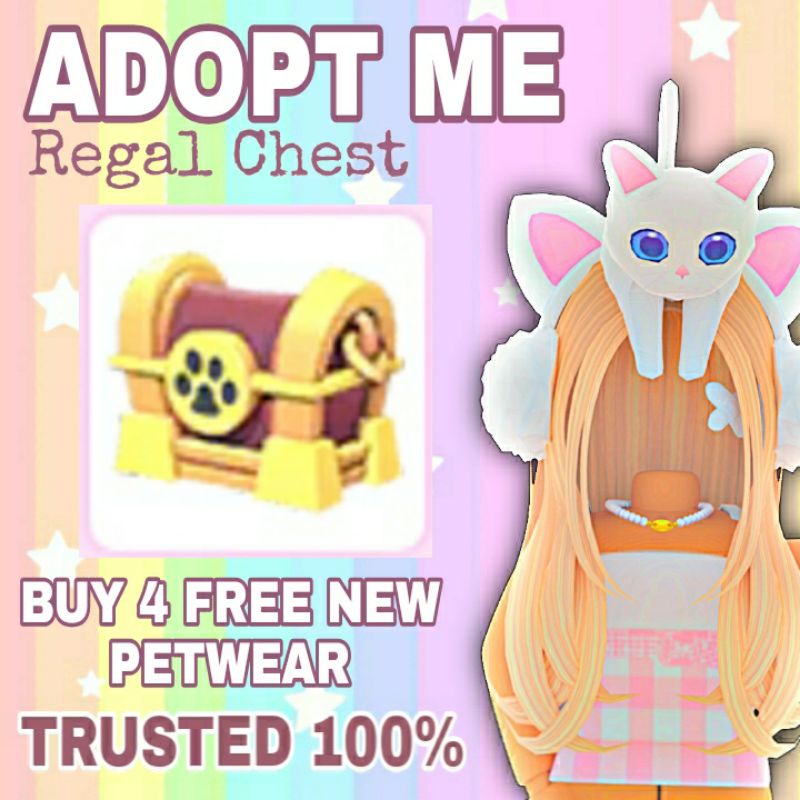Roblox Adopt Me Petwear Regal Chest Standard Chest Mystery Box Limited ...