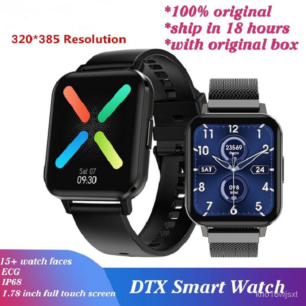 Spot Goods 【DT NO.1】DT X Smart Watch 1.78 Inch Big HD Screen Multi ...