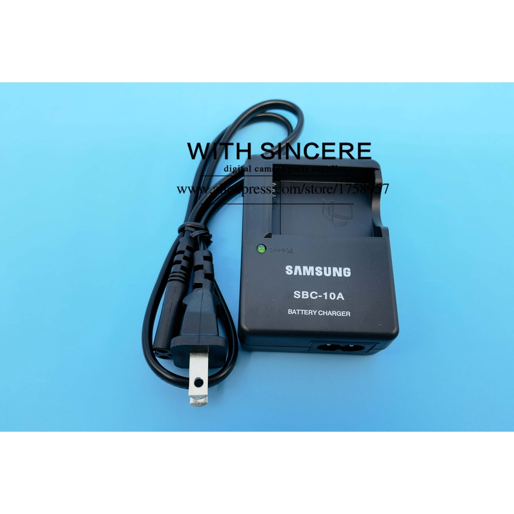 10A SLB 10A For Samsung WB150 WB150F WB750 WB200F ES60 digital camera SBC-10A charger camrea ...