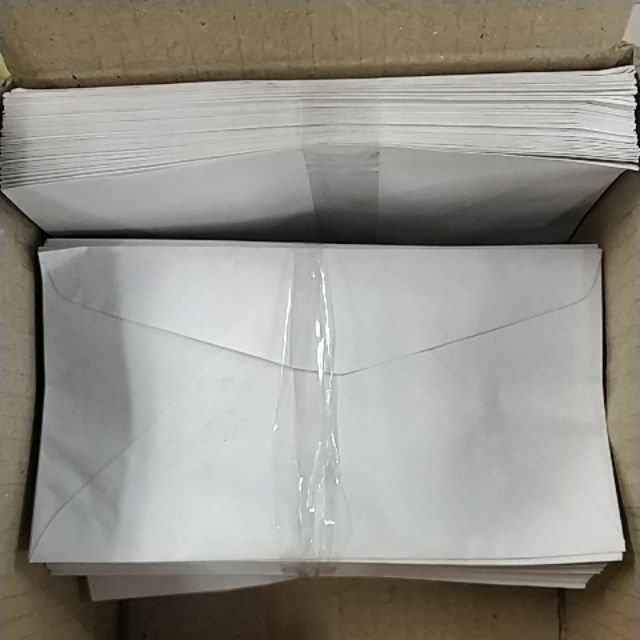Ordinary maill, white envelope (50pcs) | Shopee Malaysia