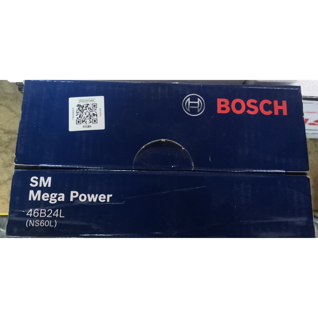 BOSCH NS60RS NS60 Car Battery MF 46B24RS for Wira, Saga BLM/FLX, Toyota ...