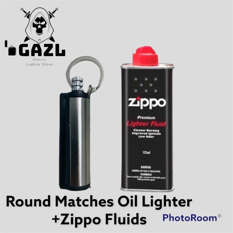 🔥Matches Oil Lighter+Zippo Fluids 125ml/355ml Pemetik Api Mancis Ribuan ...