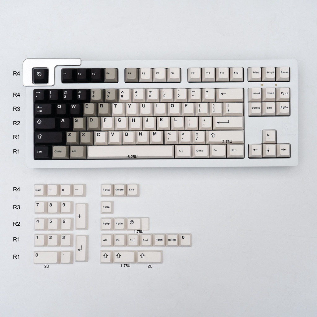 YMK icon Cherry Profile Double Shot Keycaps Keycap English Custom ...