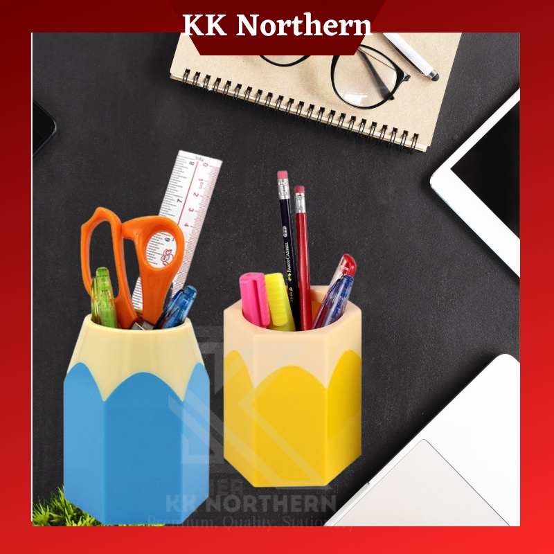 Mesh Desk Organizer Pen Stand/Cute Pen Stand Bekas Pencil/ Table Pen ...