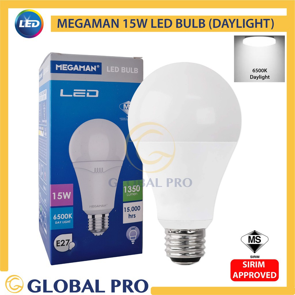 led lights [1PC] MEGAMAN 15W 1350lm E27 LED Light Bulbs, LED Bulb ...