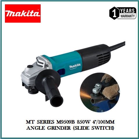 MAKITA MT SERIES M9509B 850W 4"/100MM ANGLE GRINDER (SLIDE SWITCH ...