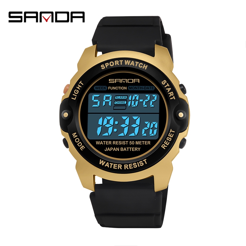 Sanda Sports Watch Women Waterproof Multifunctional Wristwatch Women ...