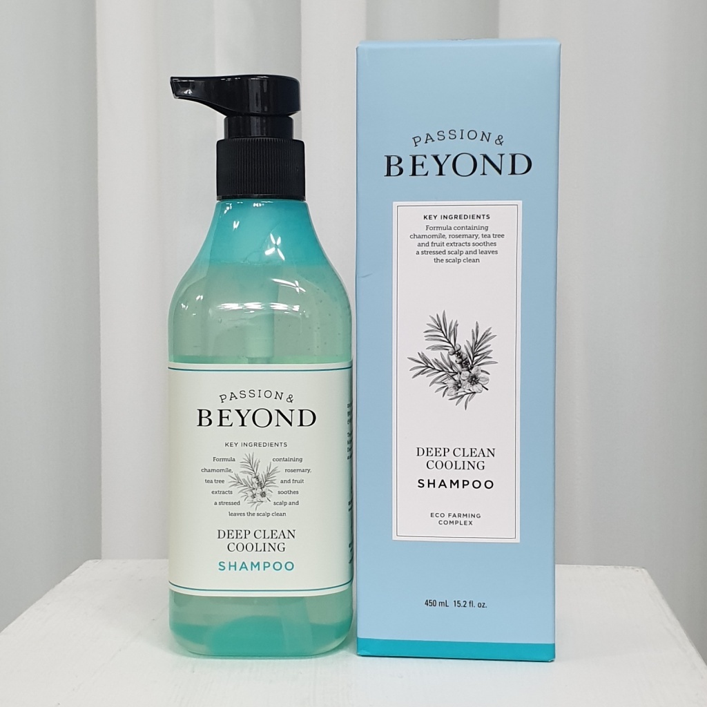 [BEYOND] DEEP CLEAN COOLING SHAMPOO 450 ml#Directly from Korea | Shopee ...