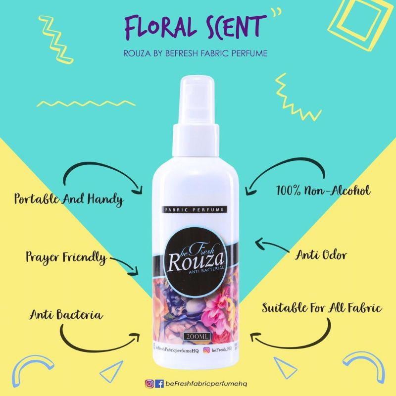 BeFresh Fabric Perfume (rouza) | Shopee Malaysia