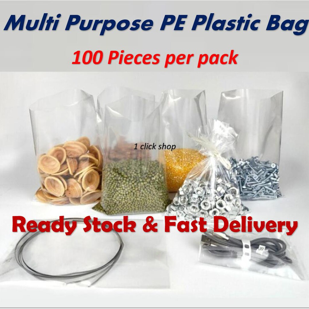 PE Plastic Bag / Food Packaging Kacang Putih Kerepek/ Plastik Lembut ...