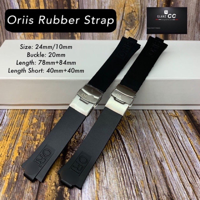 Orisdiver Rubber Strap TT Diver Rubber Strap 24mm/10mm | Shopee Malaysia