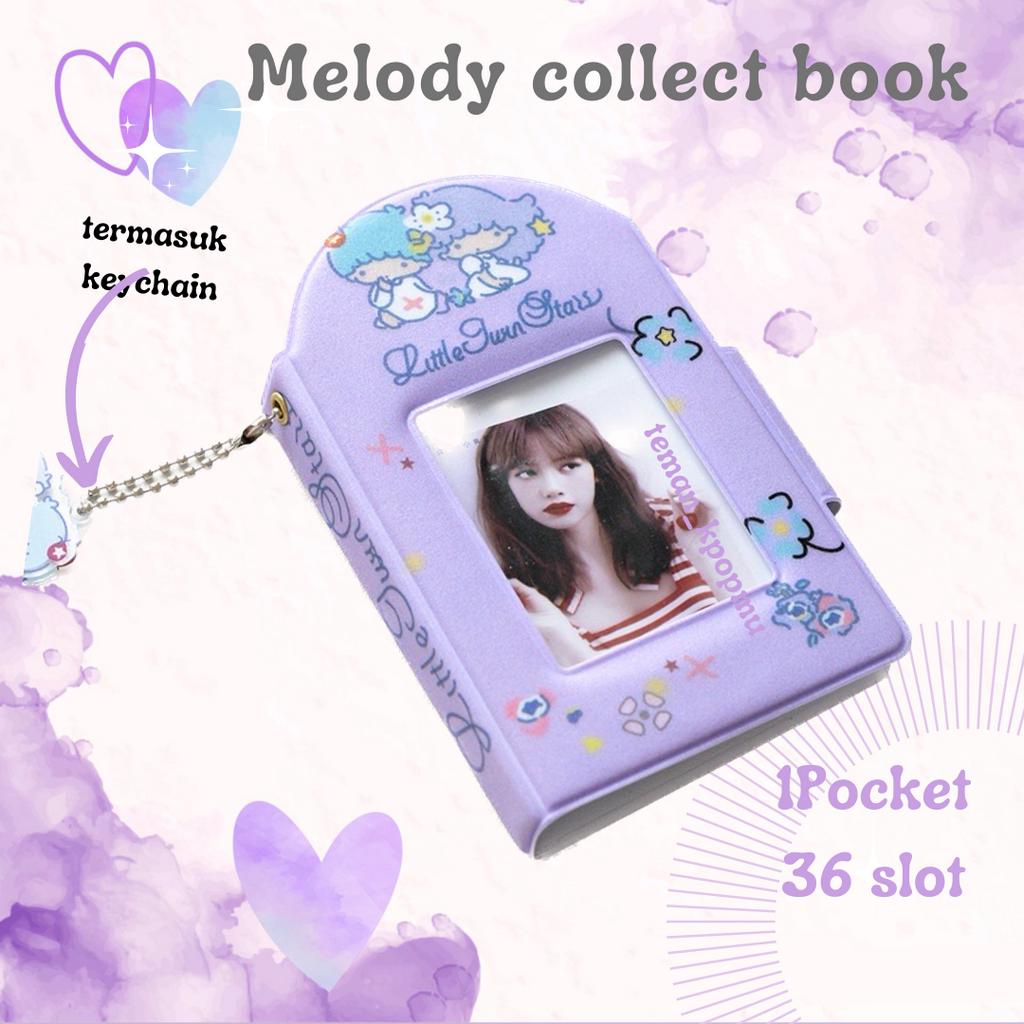 (Free Cover) My Melody Collect Book Button 1P Kolbuk contains 36 Slots ...
