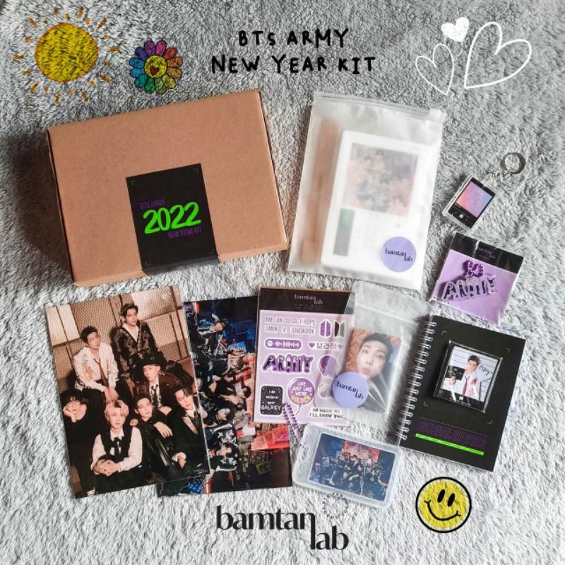 (LAST Stock) BTS ARMY NEW YEAR KIT 2022 BY BAMTAN LAB/HAMPERS NEW YEAR ...